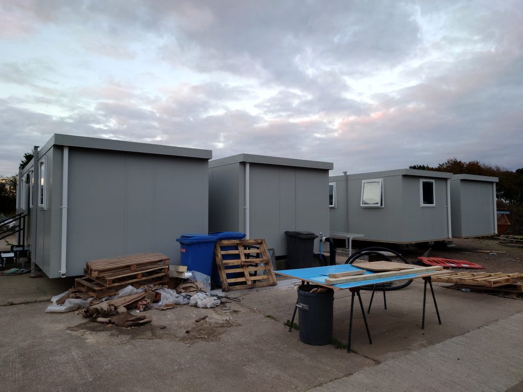 2 no Hire Cabins (Loughborough) | Acrol Modular Buildings