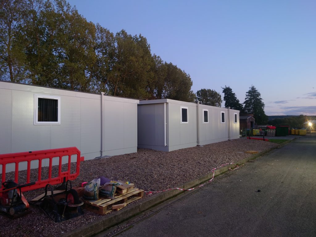 2 no. Hire Cabins (Loughborough) | Acrol Modular Buildings